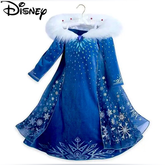 Disney | Dresses | Authentic Disney Store Olafs Frozen Adventure Elsa ...